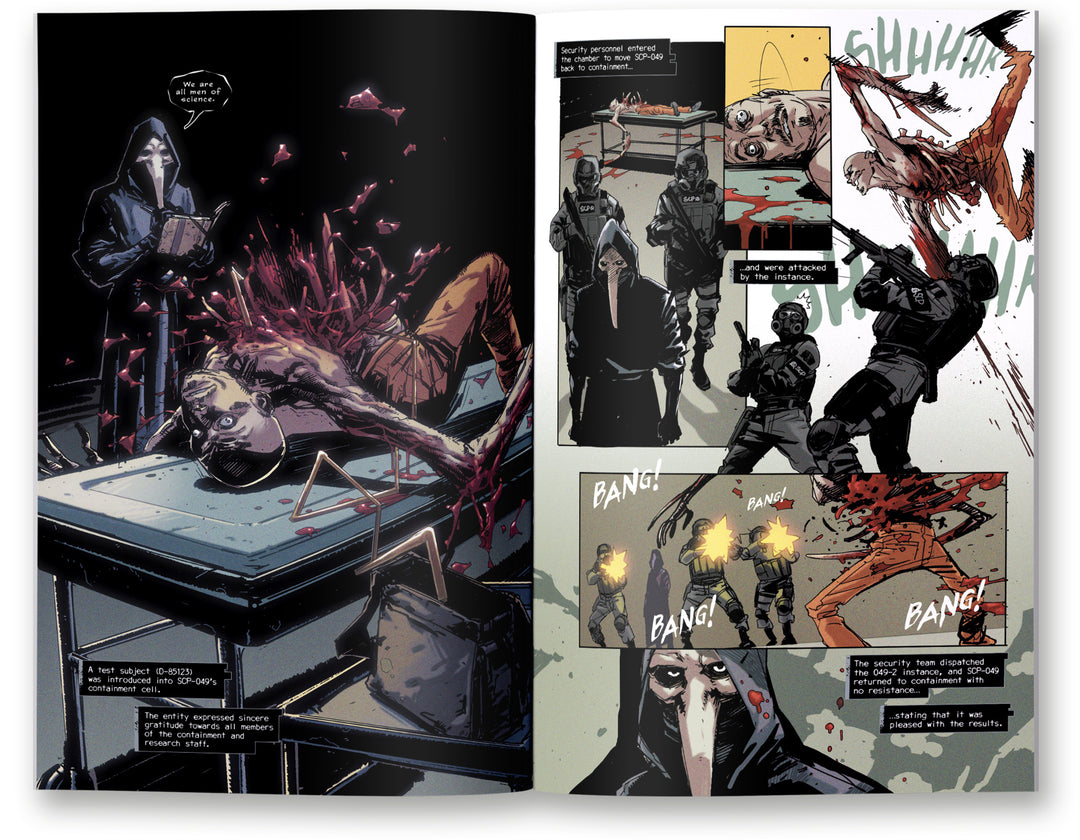 SCP Comics Box Set + Acrylic Standee Set – Aloha Comics