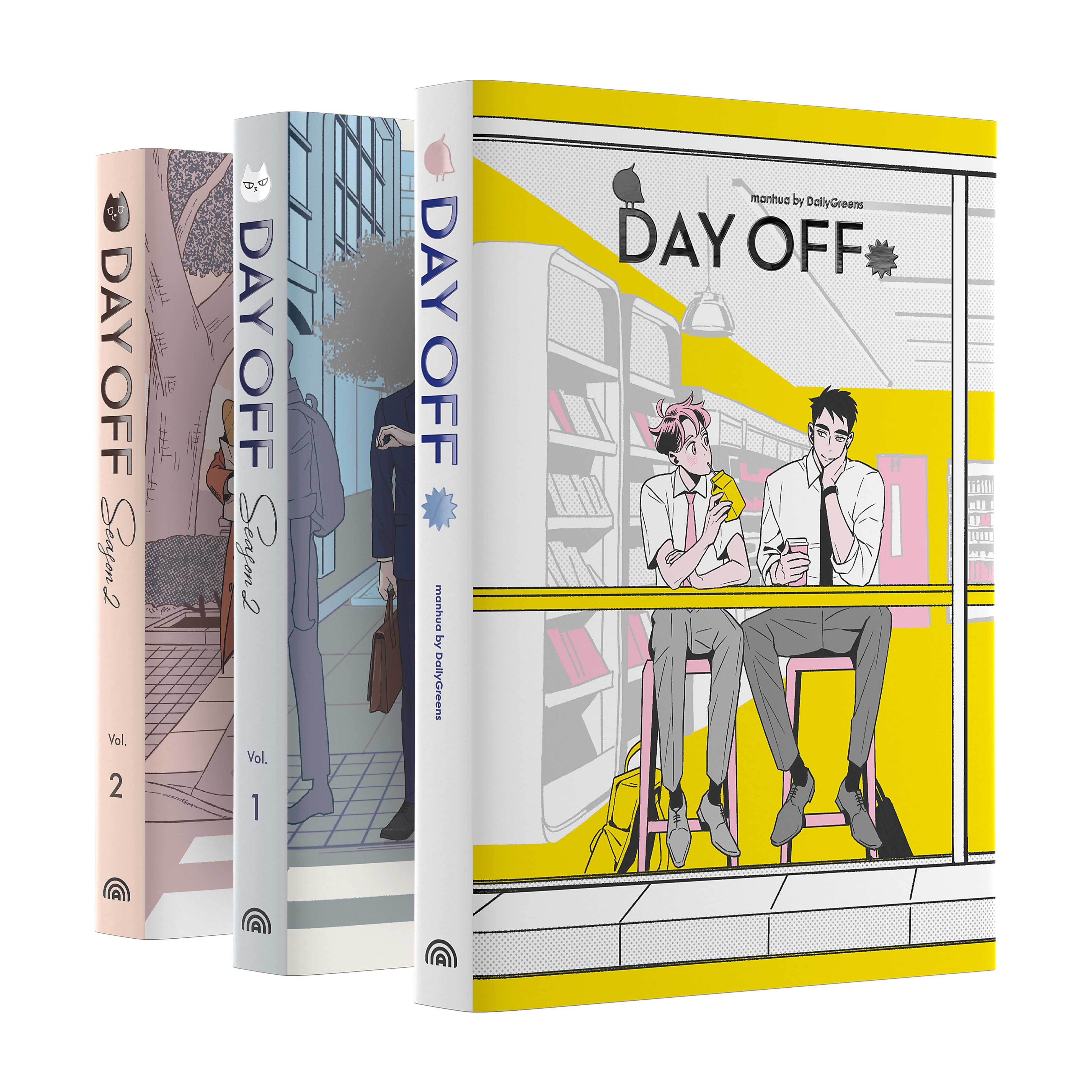 Day Off Vol 1 + Day Off Season 2 | Vol. 1 and 2 + Bonuses – Aloha Comics